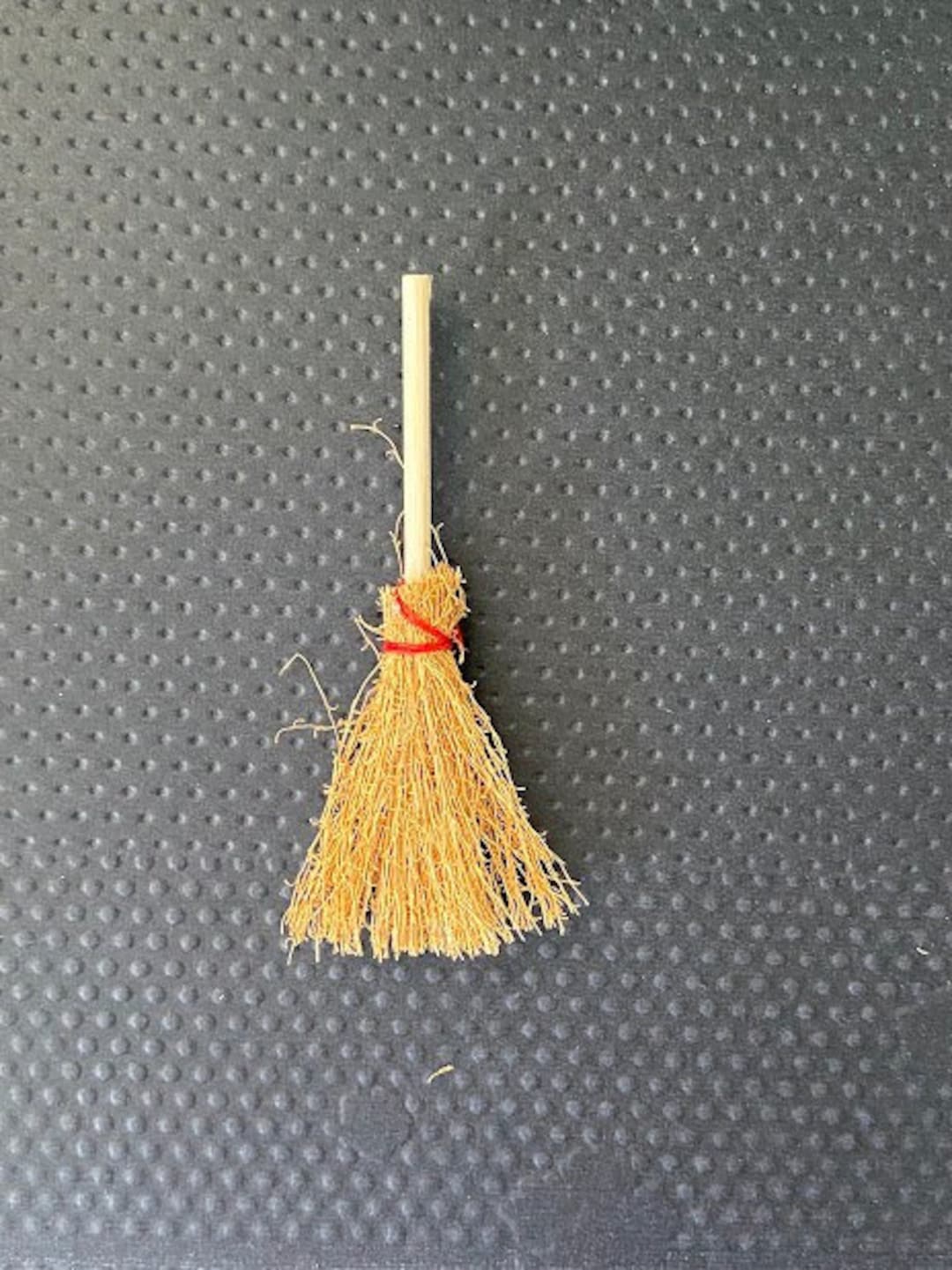 Miniature Broom, Miniature Snowman Broom, Fairy Garden Accessories ...