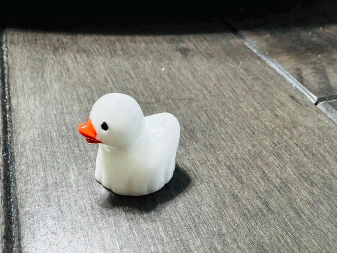 10 Ghost Ducks Mini Resin, Halloween Ghost Ducks, Fairy Garden ...