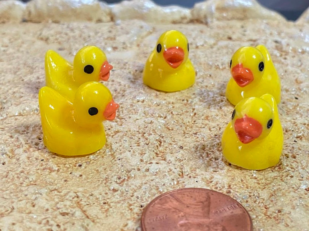 50 Mini Ducks Yellow Baby Shower Favors, Sprinkle Shower, Baby Shower ...