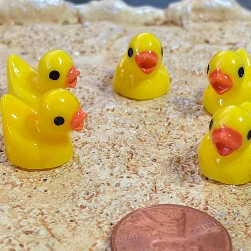 Miniature Plastic Ducks - Etsy