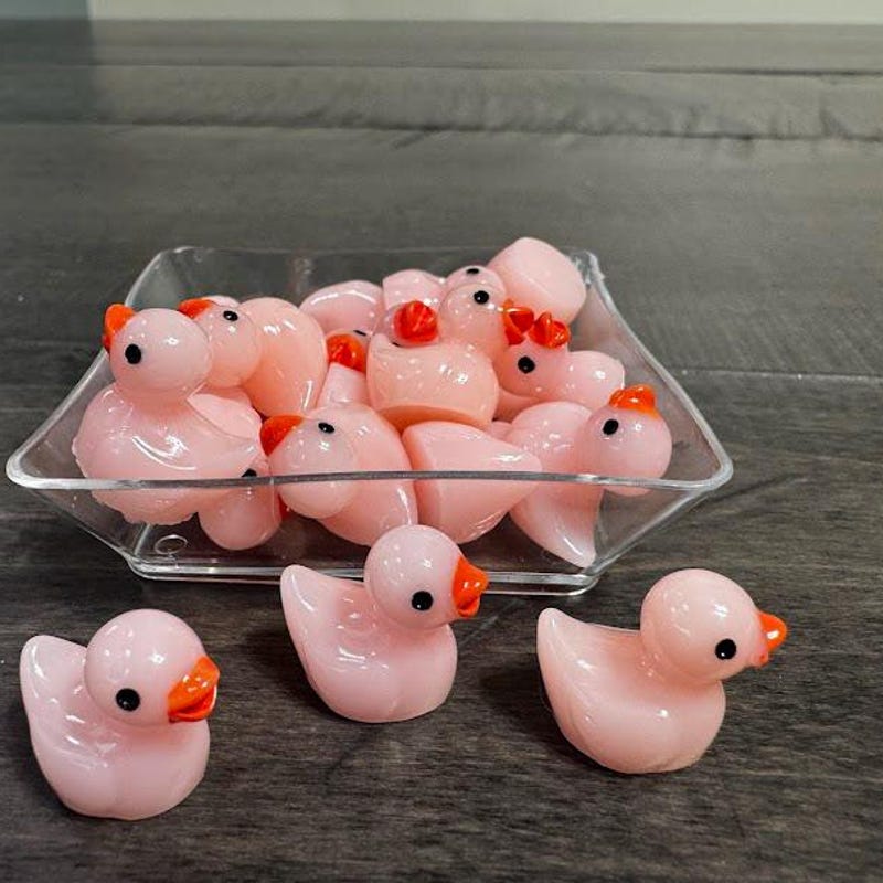 Mini Plastic Ducks - Etsy