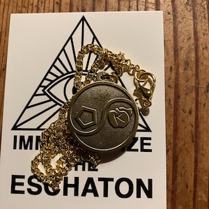 Discordian Sacred Chao Pendant Gold - Etsy