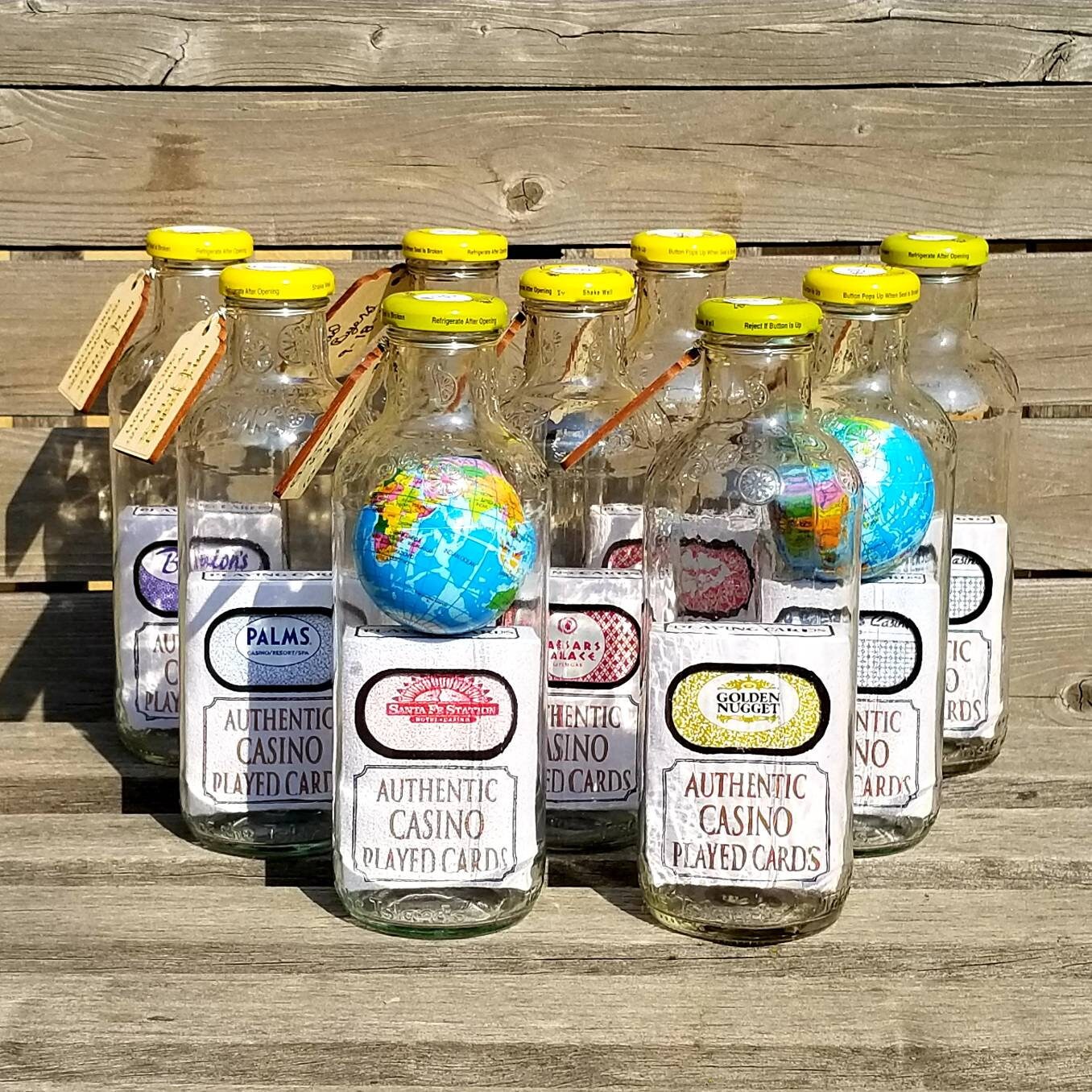 IMPOSSIBLE BOTTLE Authentic Casino Played Cards - Etsy