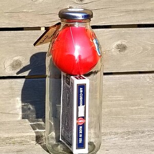 IMPOSSIBLE BOTTLE – Deck of Playing Cards & Polyurethane Ball in a ...