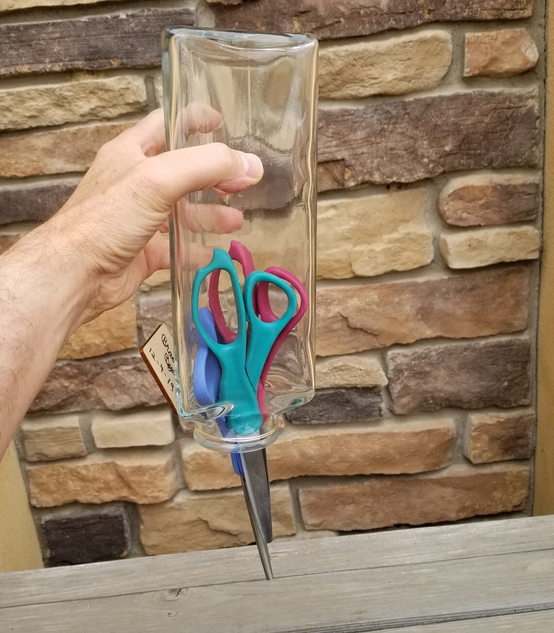 IMPOSSIBLE BOTTLE Scissors 3-pair in VINTAGE Bottle - Etsy