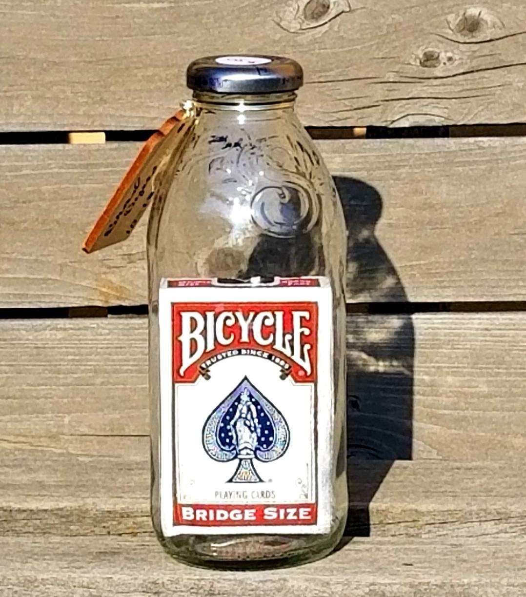 IMPOSSIBLE BOTTLE – Deck of Playing Cards & Polyurethane Ball in a ...