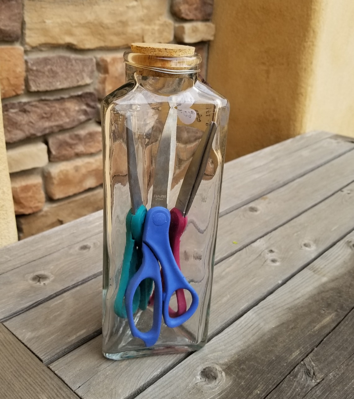 IMPOSSIBLE BOTTLE Scissors 3-pair in VINTAGE Bottle - Etsy