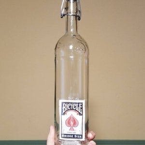 IMPOSSIBLE BOTTLE - Sealed Deck of Playing Cards -with Cellophane!!! - Etsy