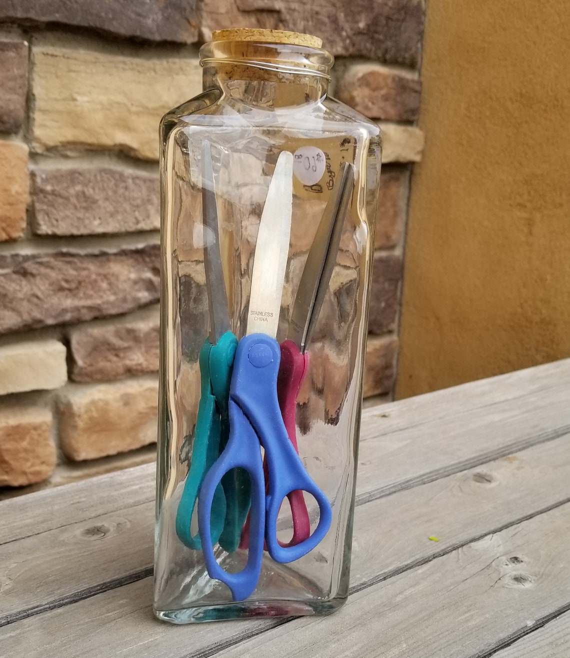 IMPOSSIBLE BOTTLE Scissors 3-pair in VINTAGE Bottle - Etsy