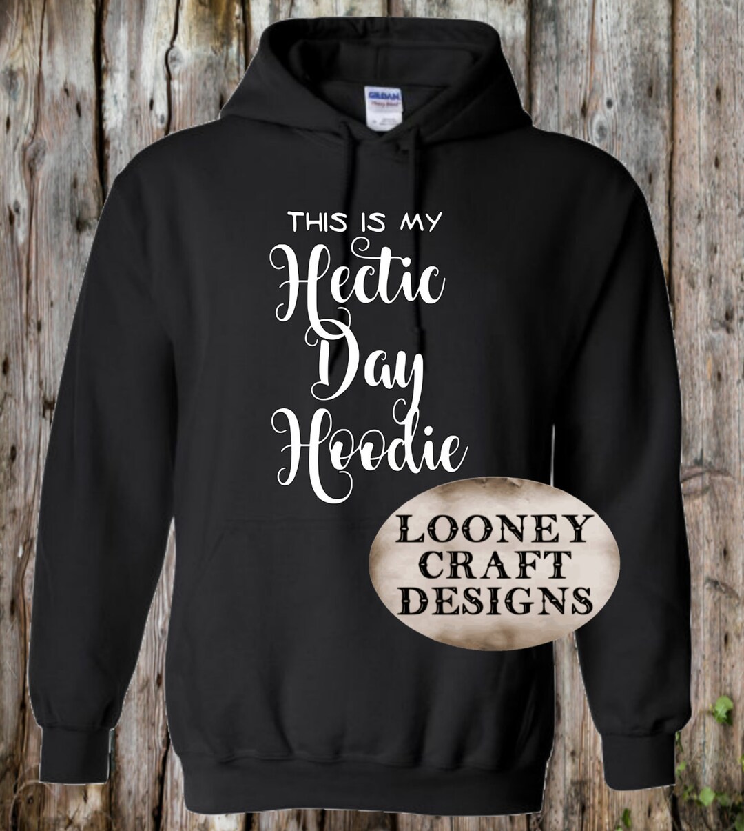 Hectic Day Hoodie, Bad Hair Day, Bumming Out, Hoodie Designs, Messy ...