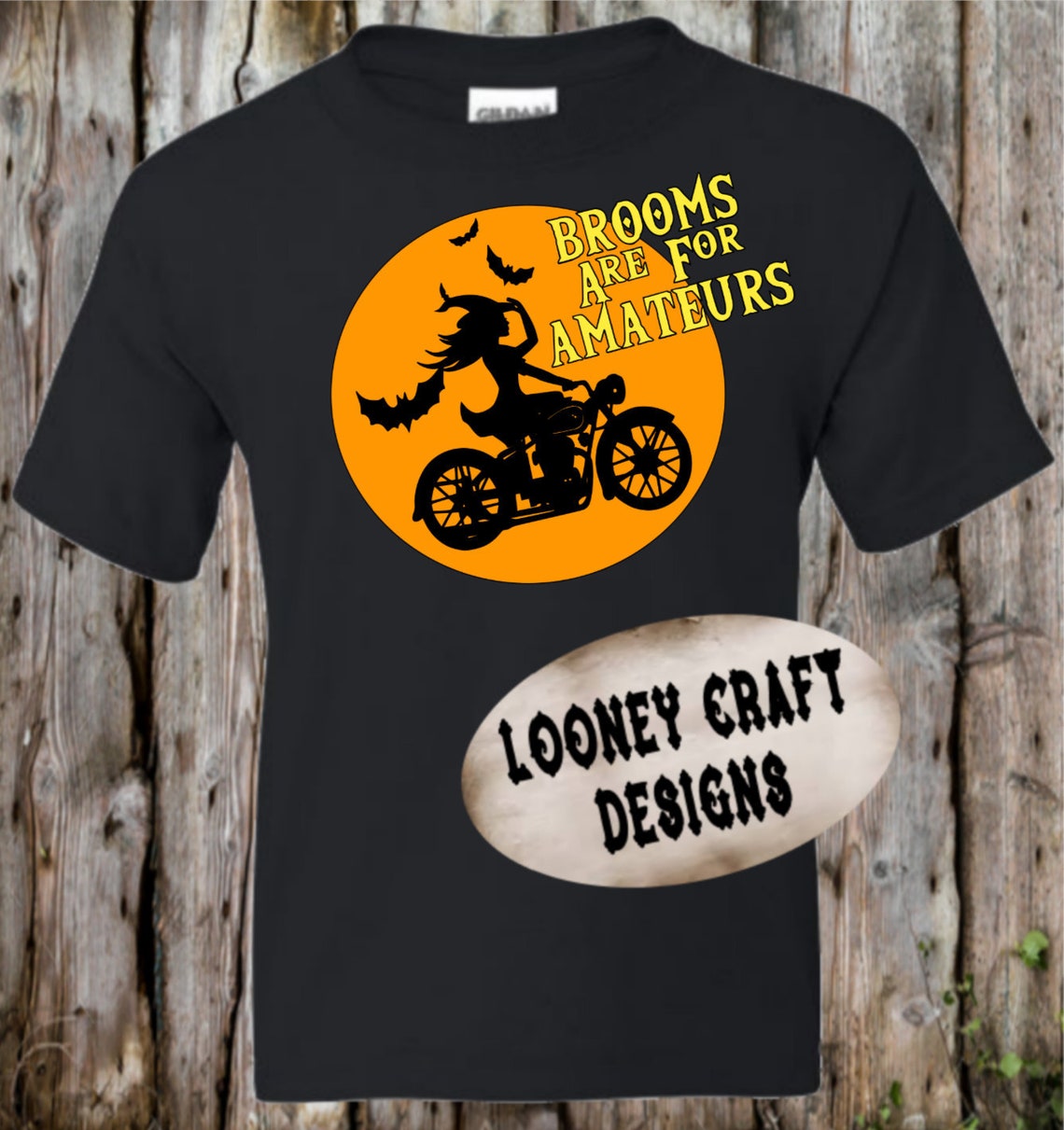 Witch on a Motorcycle Svg, Brooms Are for Amateurs Svg, Flying Witch ...