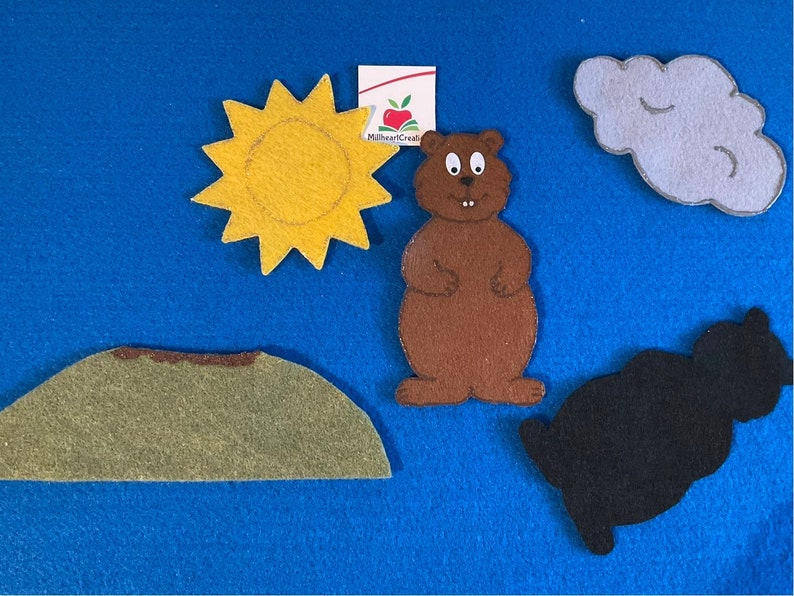 Groundhog Day Shadow Felt / Flannel Story - Etsy