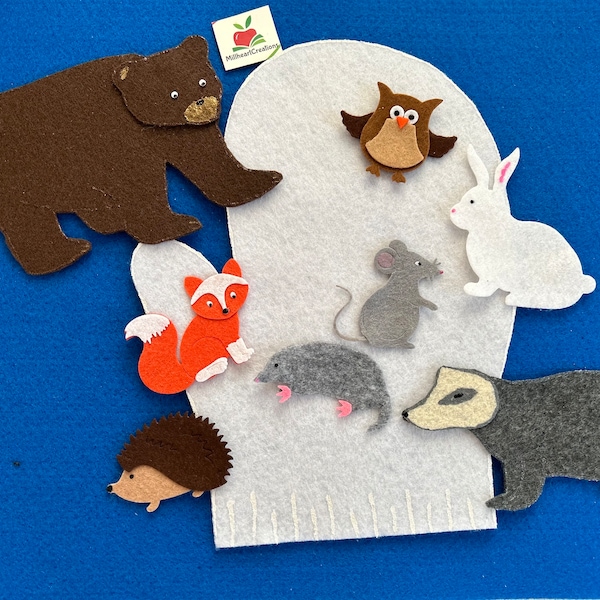 Felt Mitten Pattern - Etsy