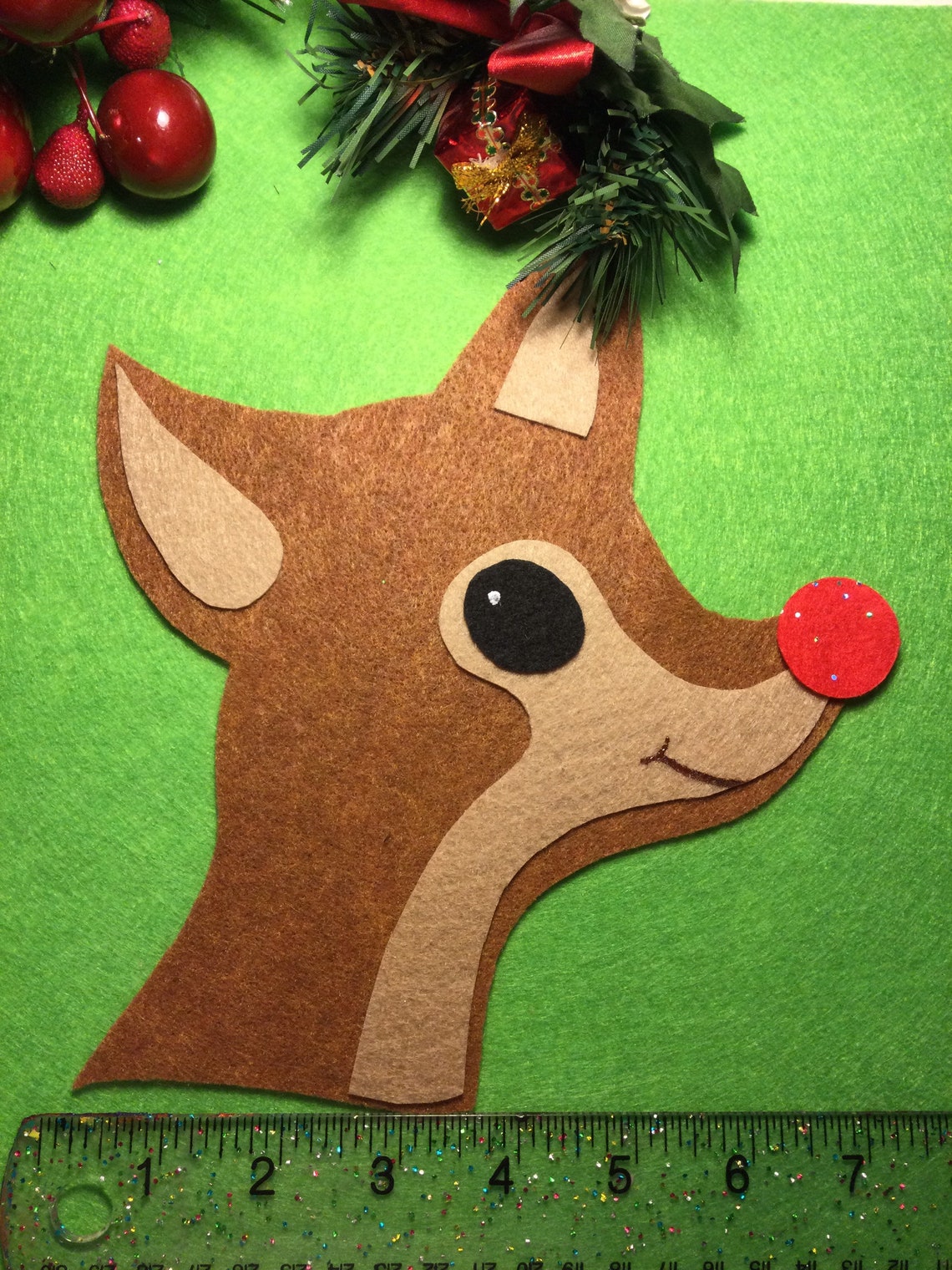Larger Rudolph Colour Felt Story - Etsy