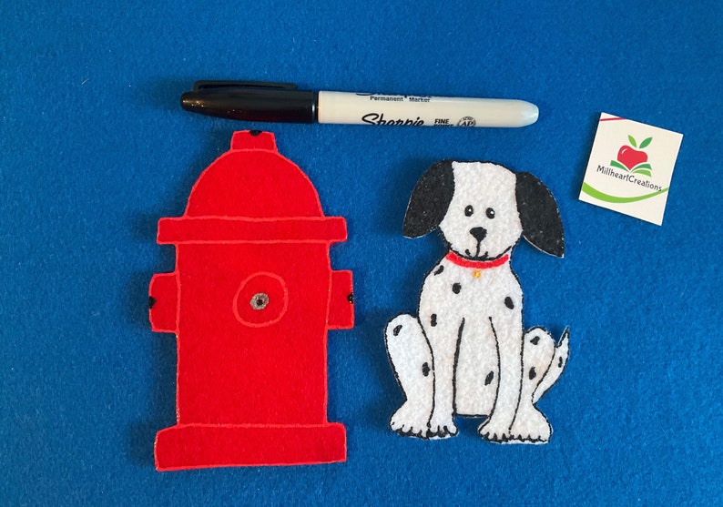 Fireman / Fire Truck Community Helper Felt Story - Etsy