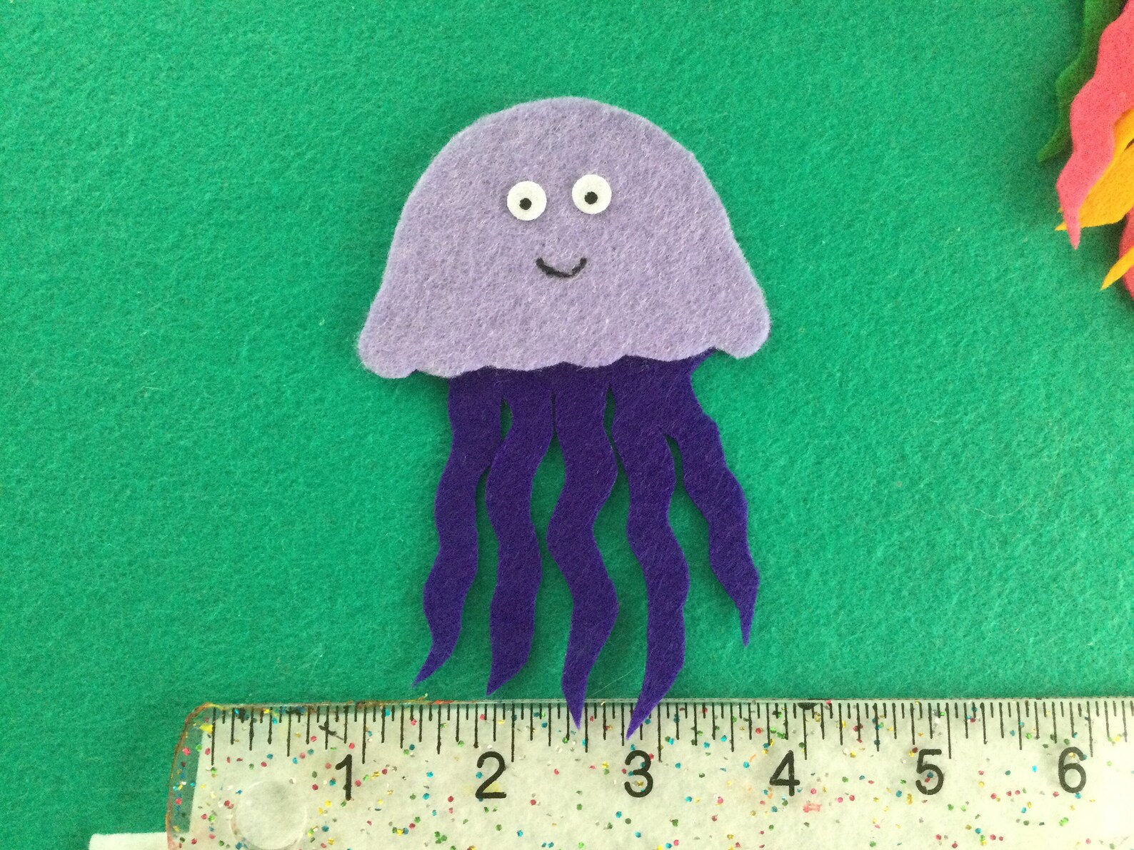 Jellyfish Felt Story Ocean Theme. Preschool/teaching - Etsy