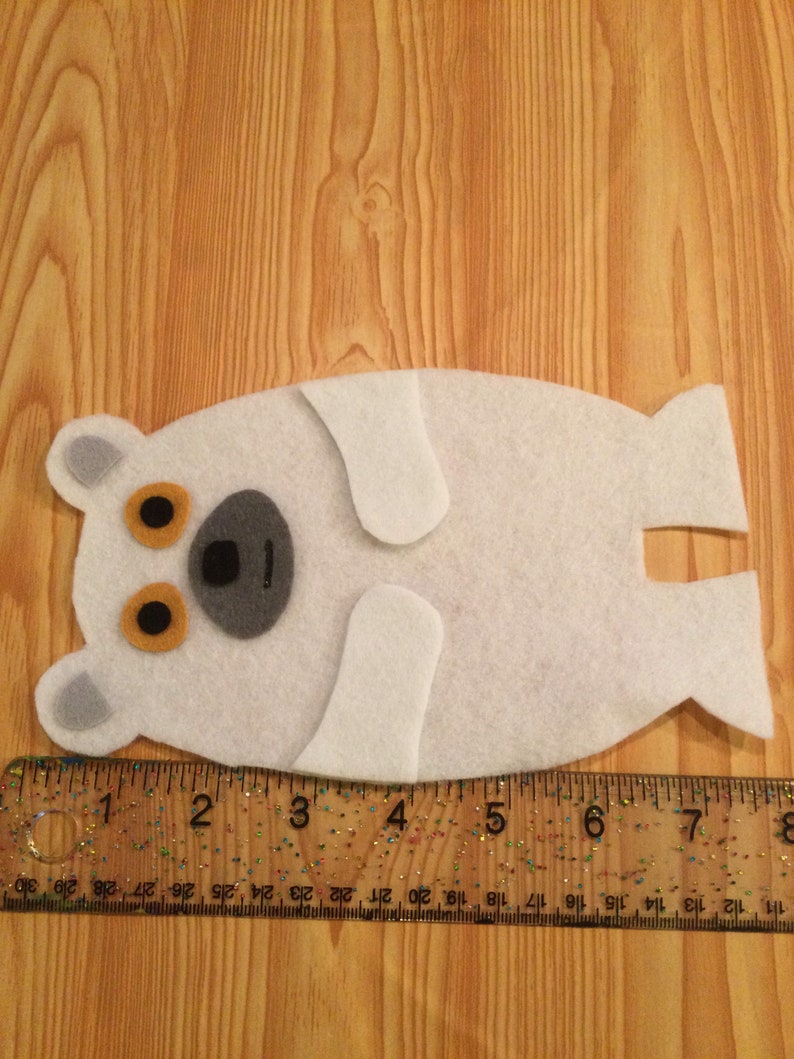 Polar Bears Underwear Guessing Game Felt Story. Winter Resource Childs ...