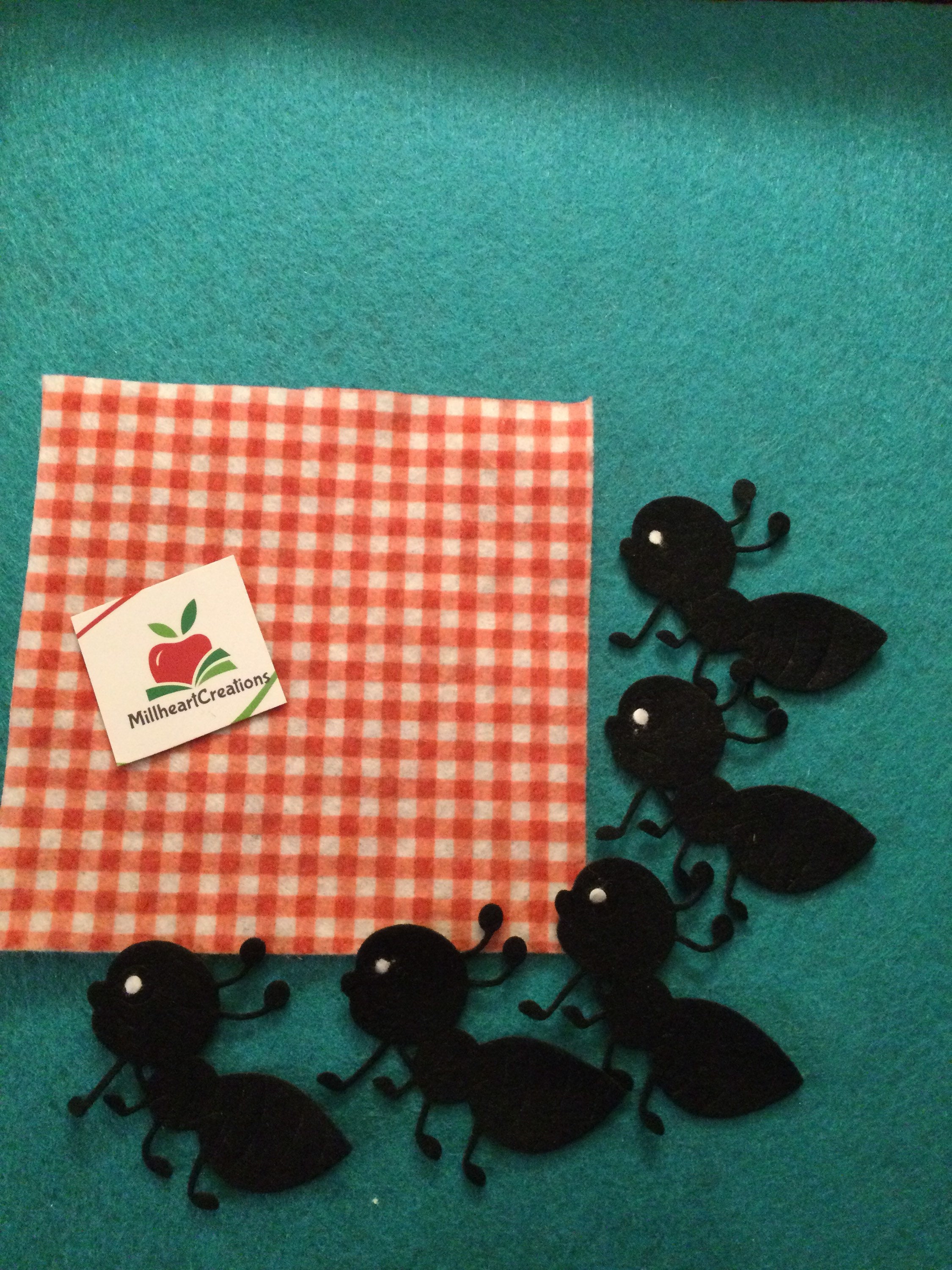 5 Hungry Ants Felt Story / Bugs / Teaching / Circle Time / - Etsy