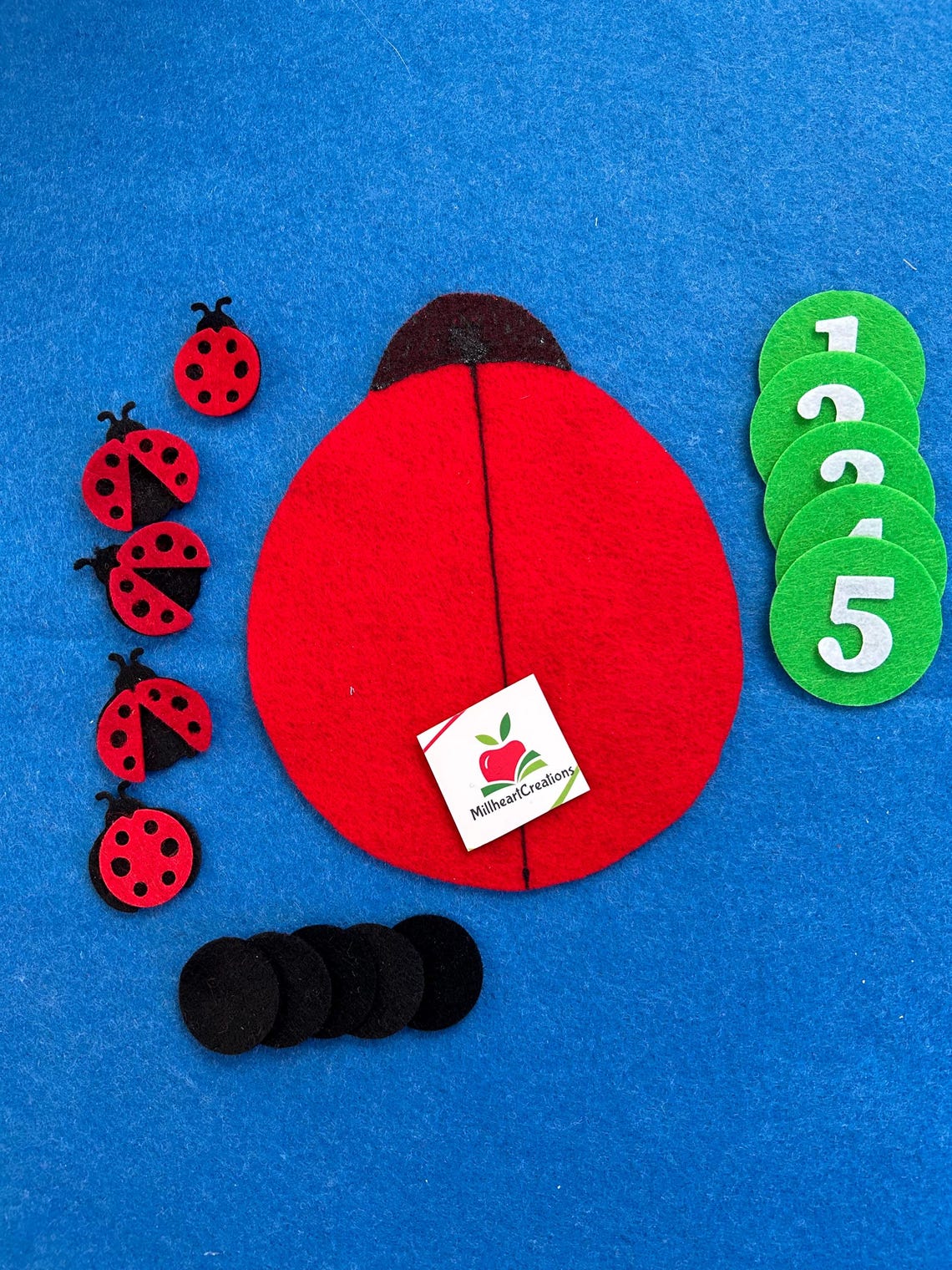 Lady Bug Felt Story Bundle - Etsy Canada