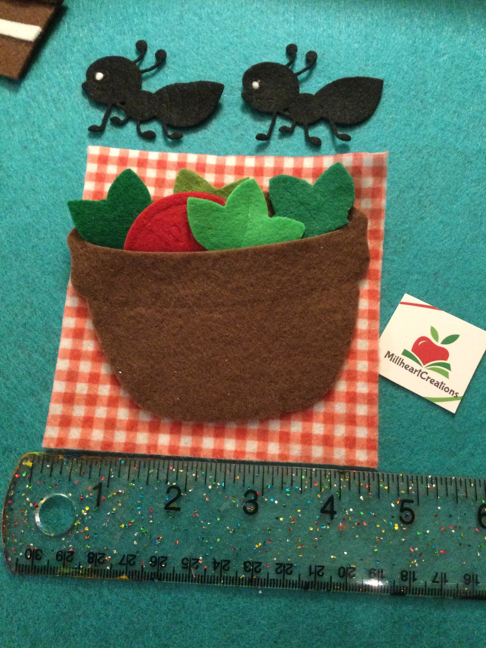 5 Hungry Ants Felt Story / Bugs / Teaching / Circle Time / - Etsy