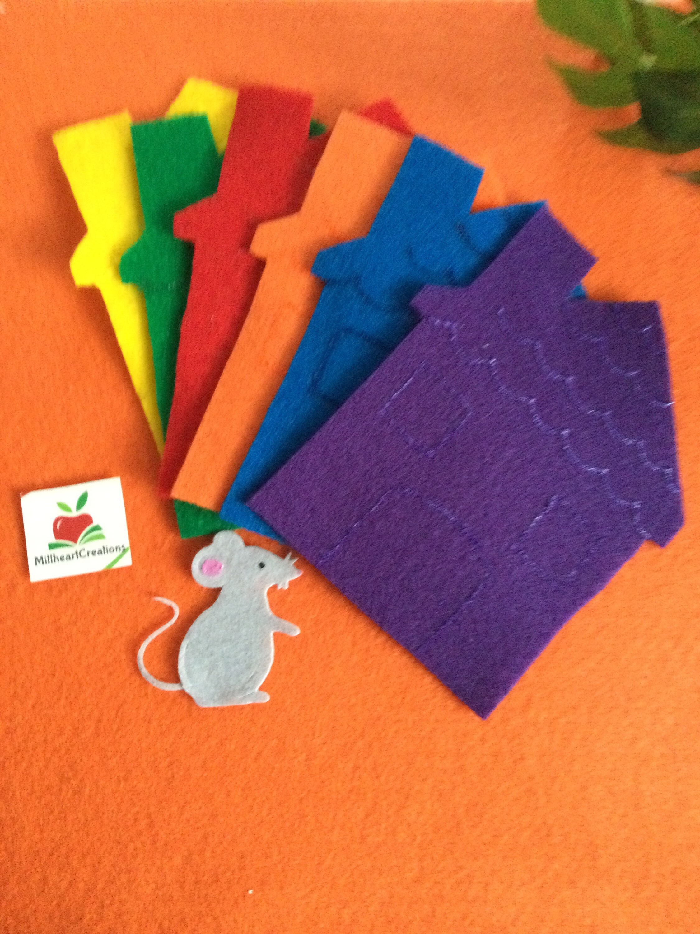 Little Mouse Felt Story - Etsy