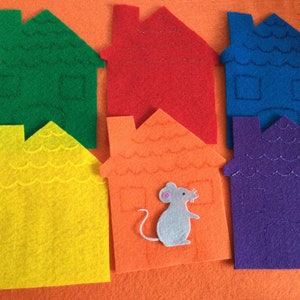 Little Mouse Felt Story - Etsy