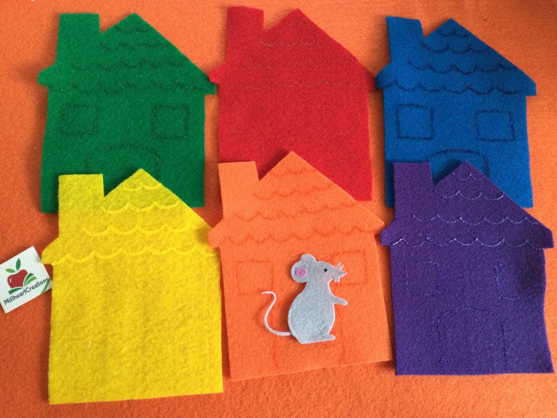 Little Mouse Felt Story - Etsy