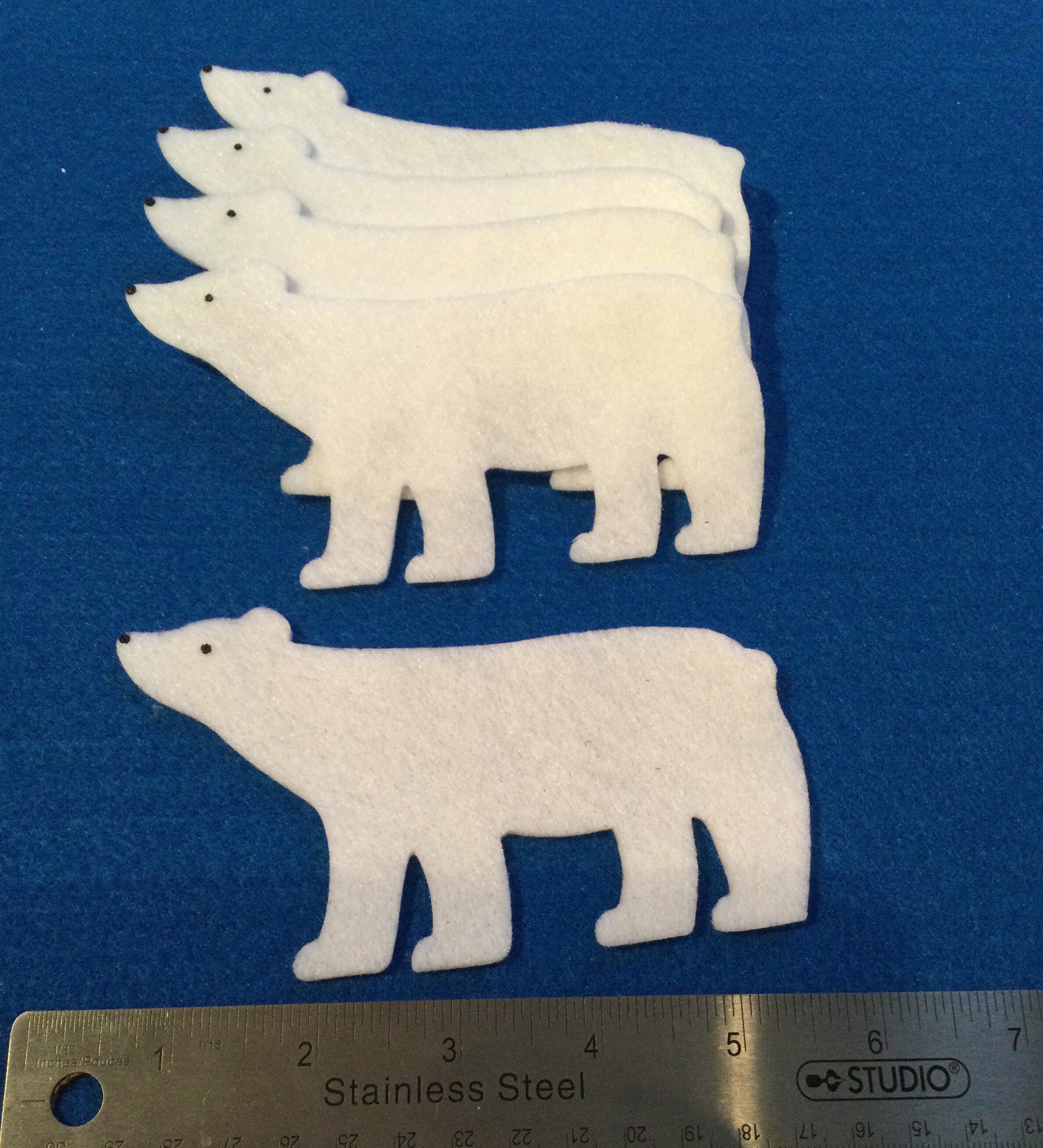 5 Little Polar Bears Poem With Numbers and Iceberg - Etsy Australia