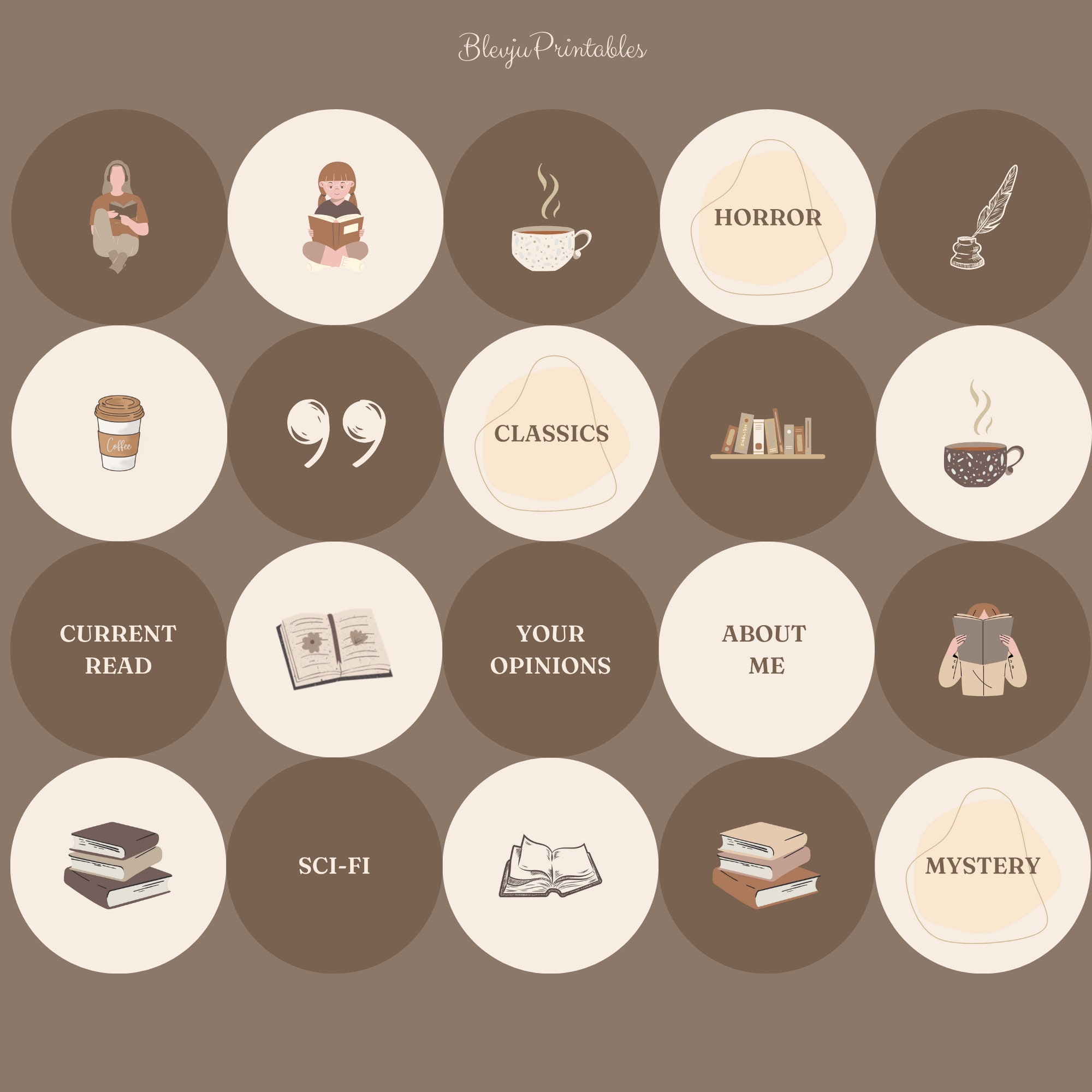 77 Bookstagram Highlight Covers | Instagram Highlight Covers ...