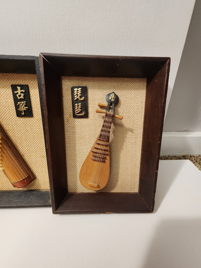 Miniature Chinese Musical Instrument Decor - Etsy