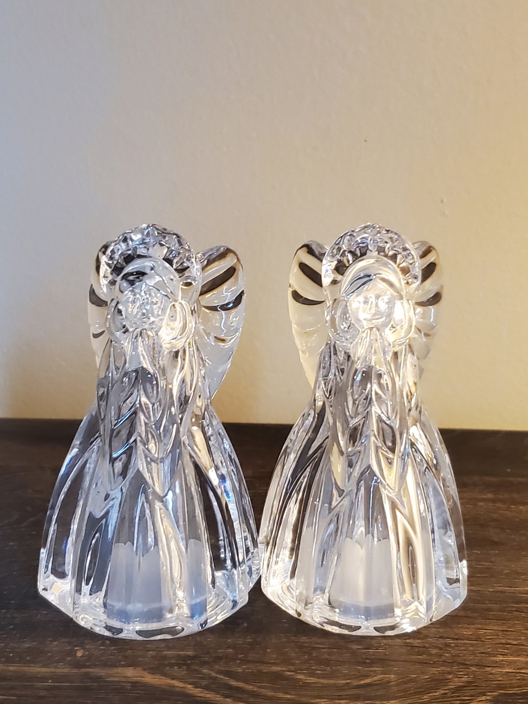 Crystal Angel Salt and Pepper Shaker Set - Etsy