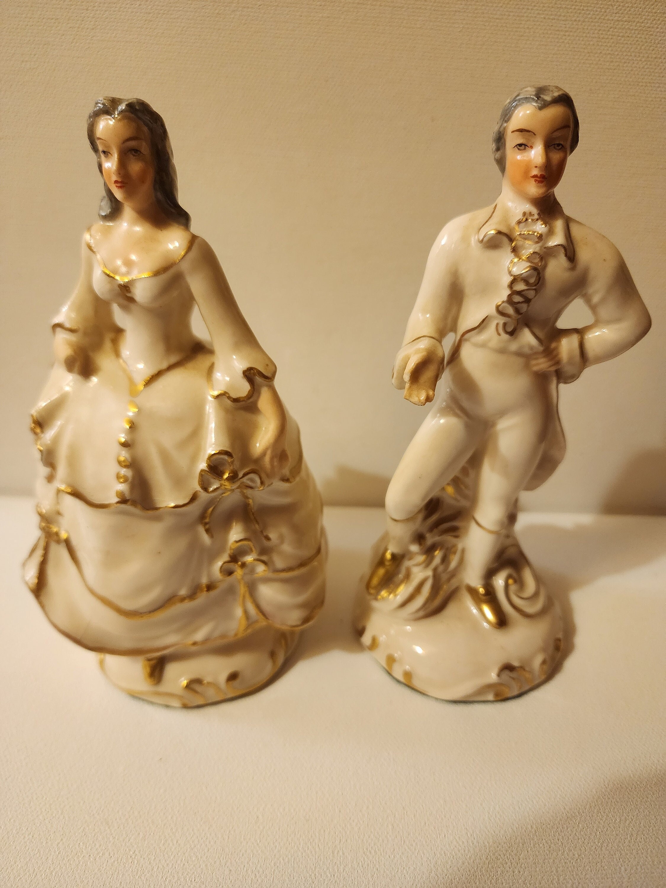 Vintage Porcelain Couple - Etsy