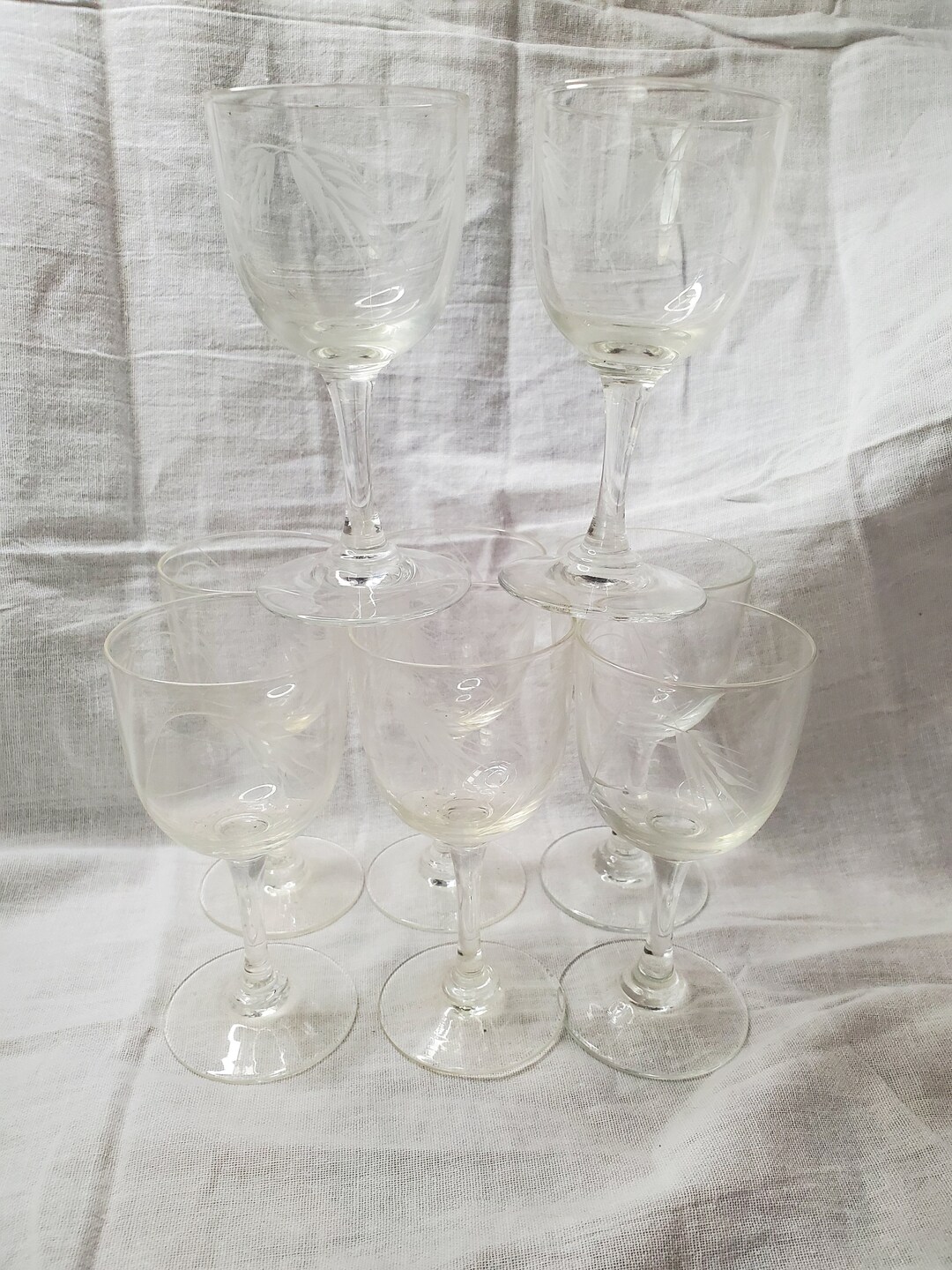 Wheat Etched Glass - Etsy