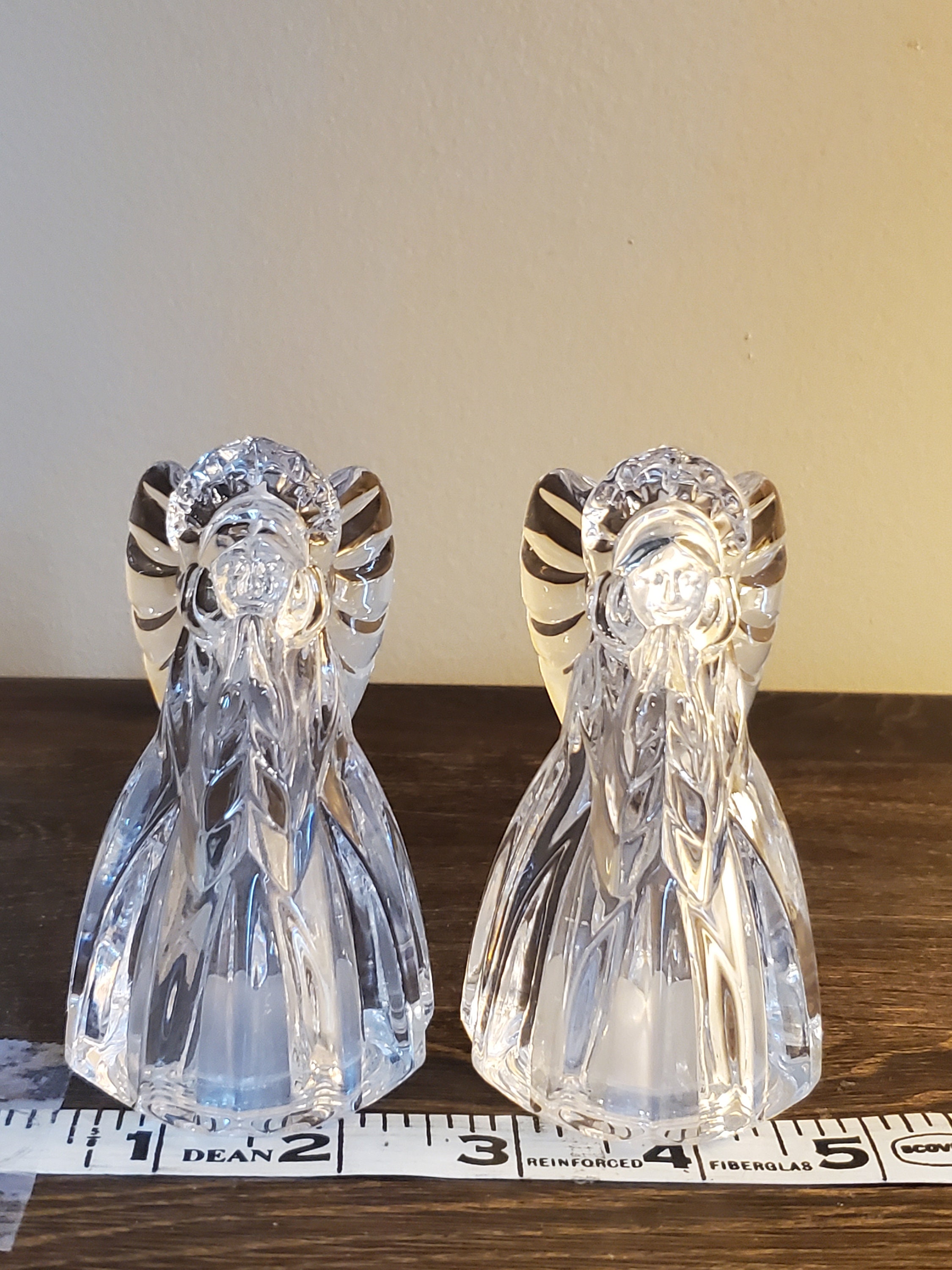 Crystal Angel Salt and Pepper Shaker Set - Etsy