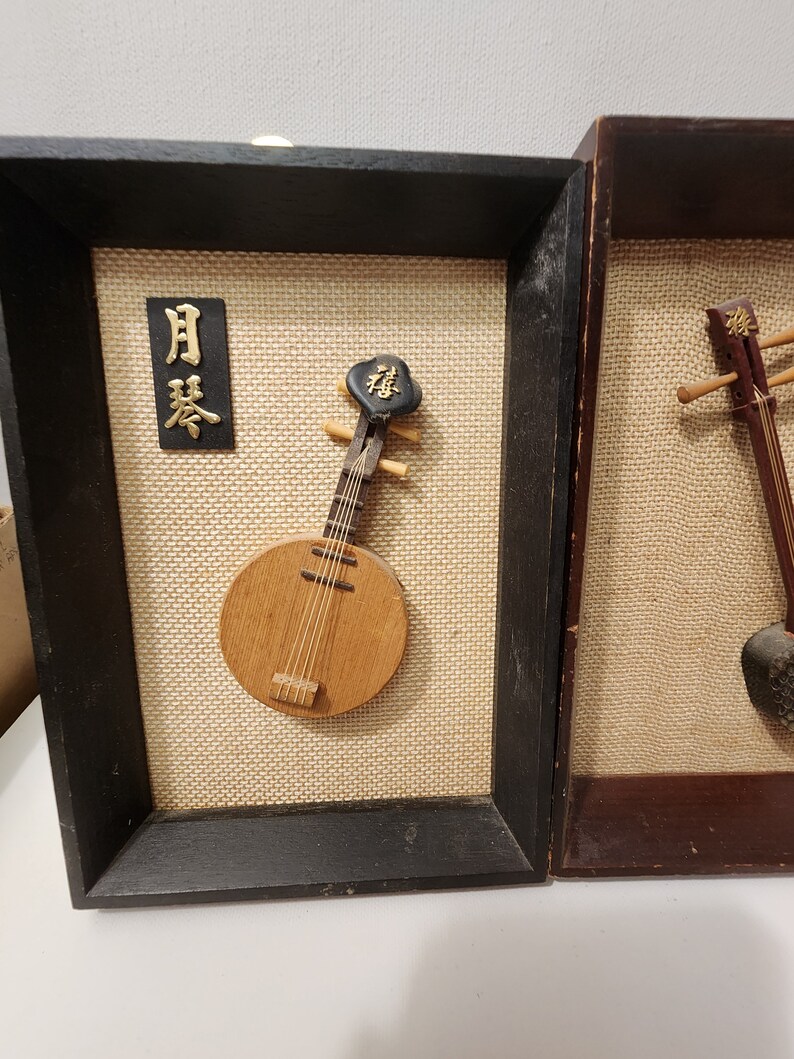 Miniature Chinese Musical Instrument Decor - Etsy