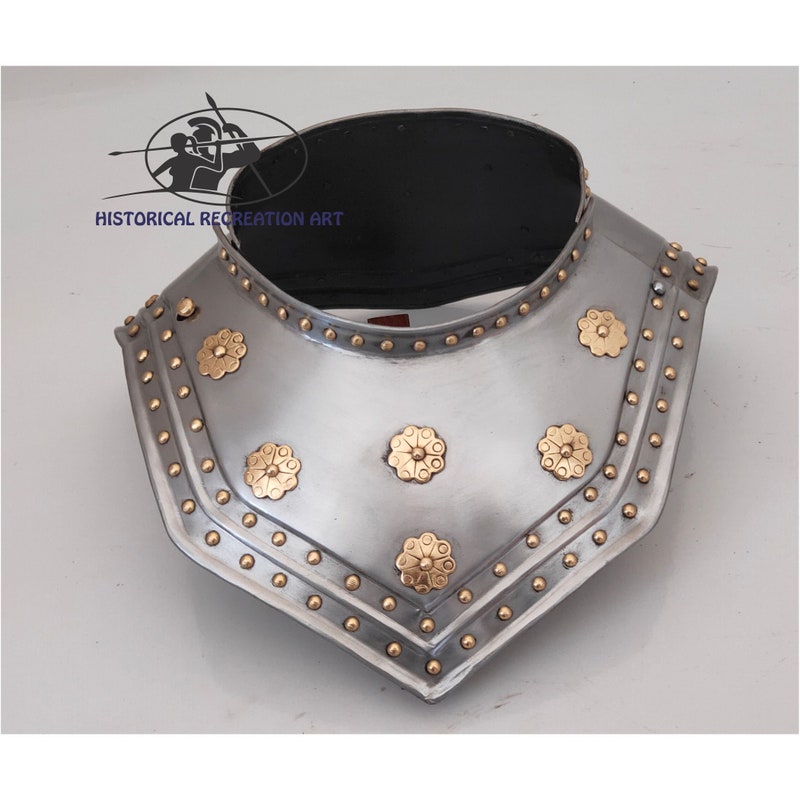 Leather Gorget - Etsy