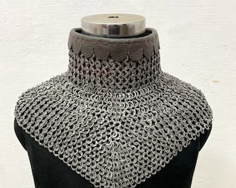 8mm Flat Ring Round Revited With Washer Chainmail Bishop Mentle | Mild ...