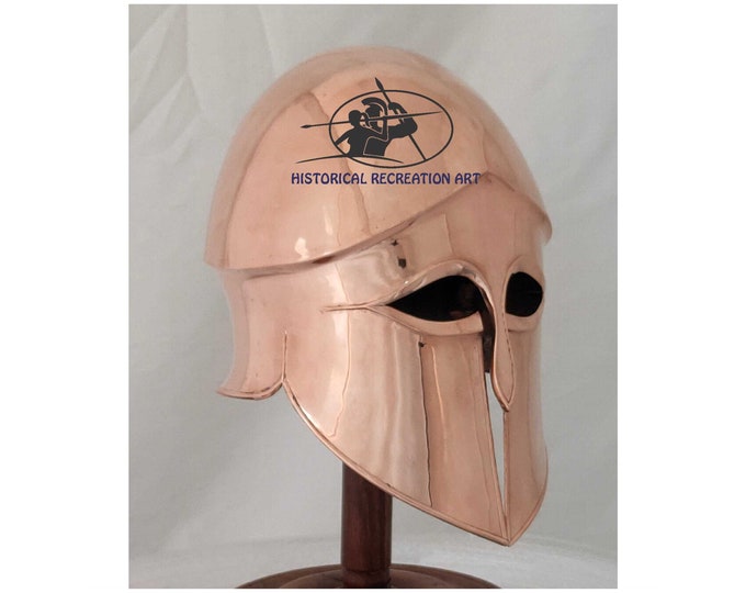 Ancient Greek Helmet, Mask Helmet, Props Hercules, Ancient Armor, Larp ...