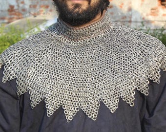 8mm Flat Ring Round Revited With Washer Chainmail Bishop Mentle | Mild ...