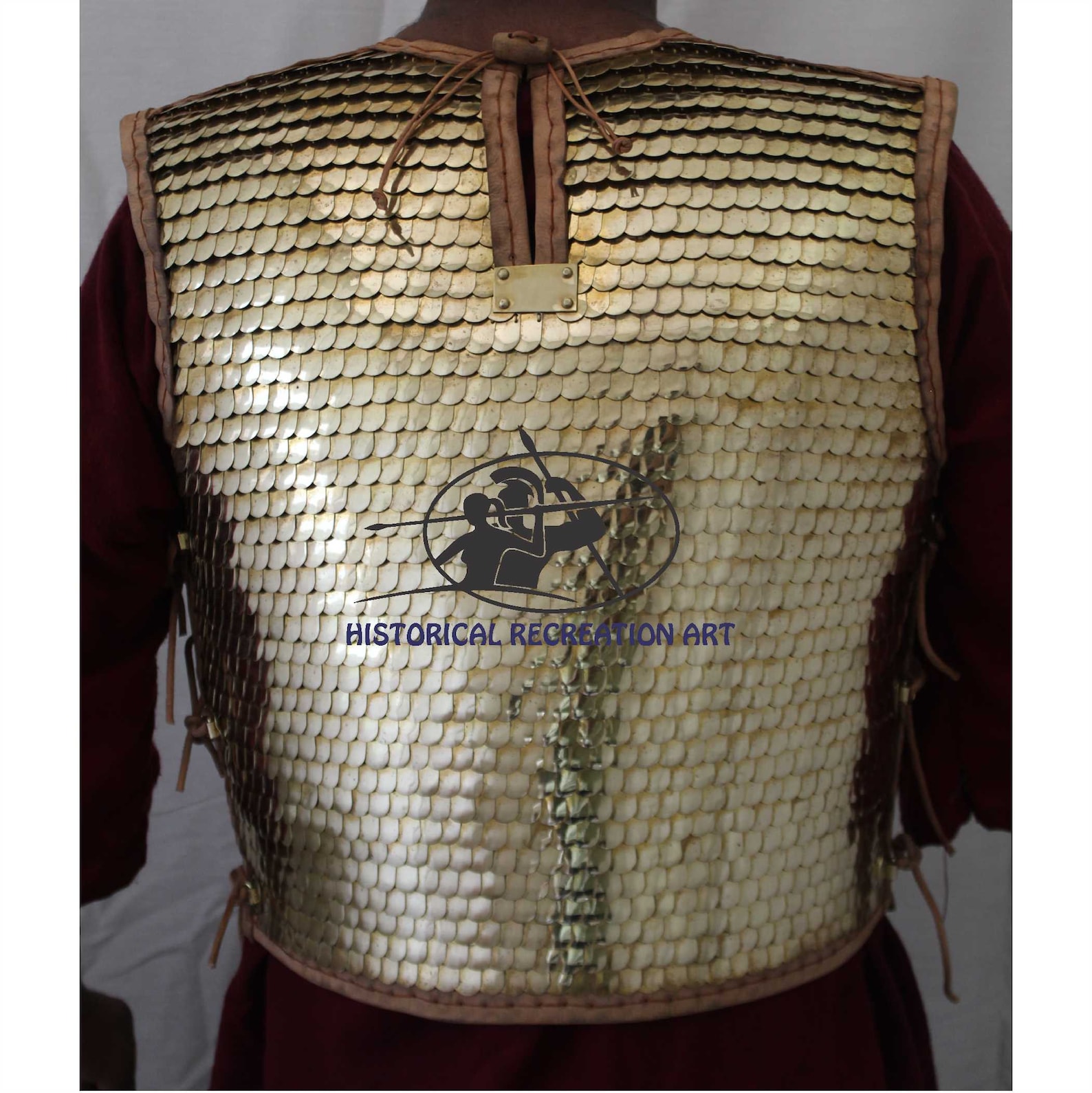 Brass Scale Lorica Squamata scale Armor - Etsy