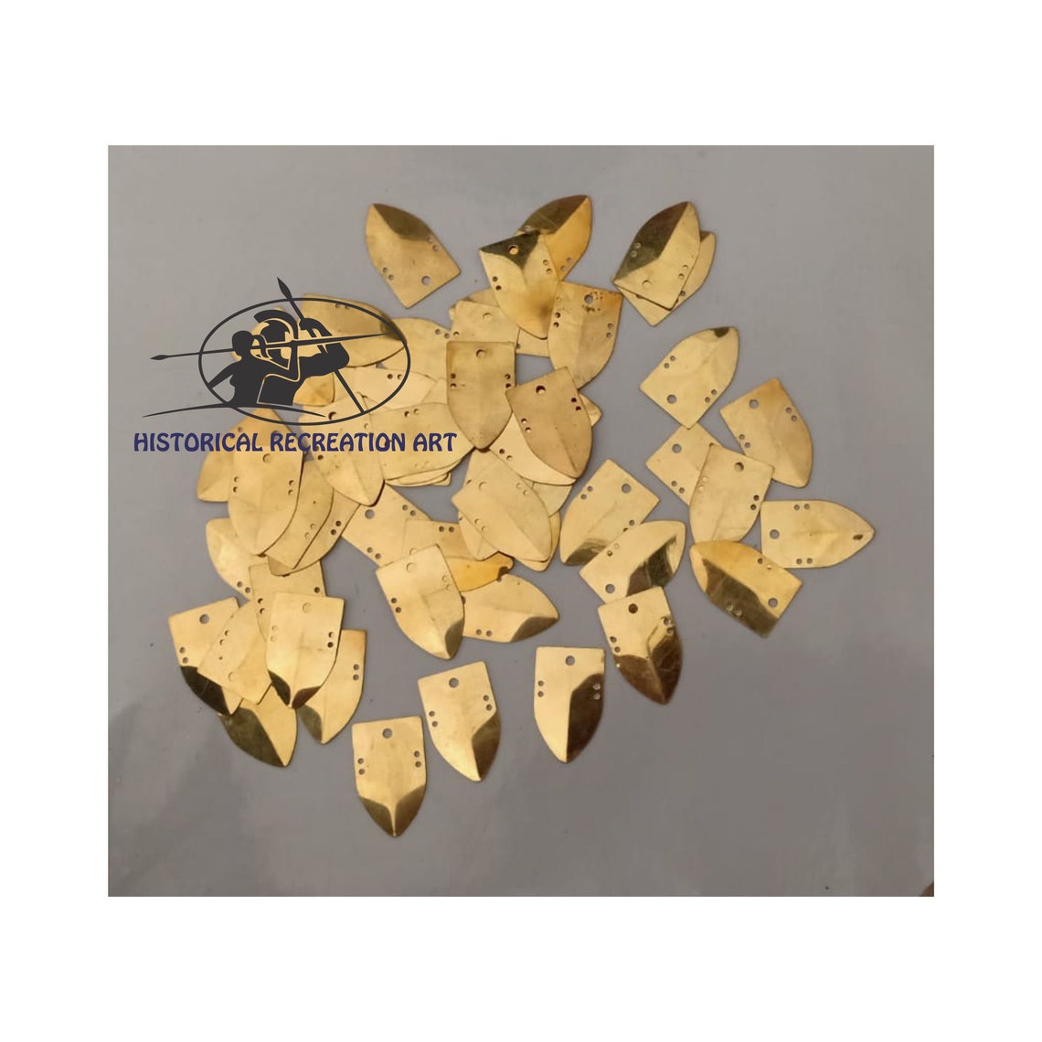 Leaf Brass Scale for Squamata (armour) | - Etsy
