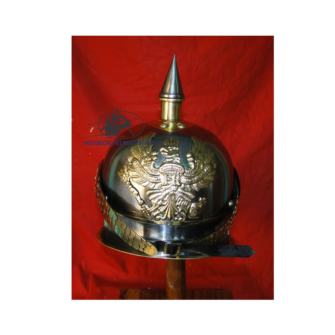 Prussian Military Spike Antique Helmet | - Etsy