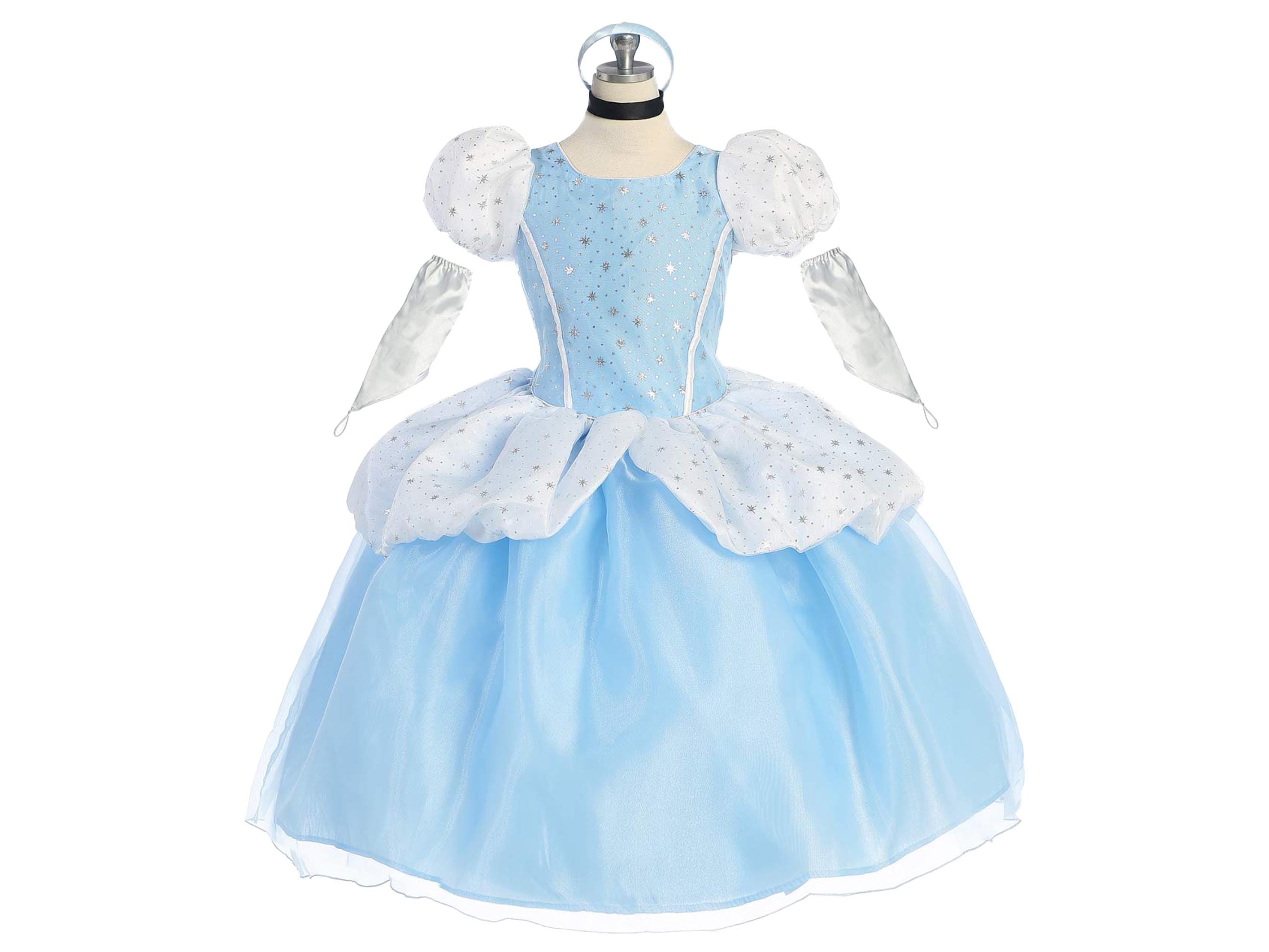 Cinderella Princess Inspired Dress for Girls .elegant and High Quality ...