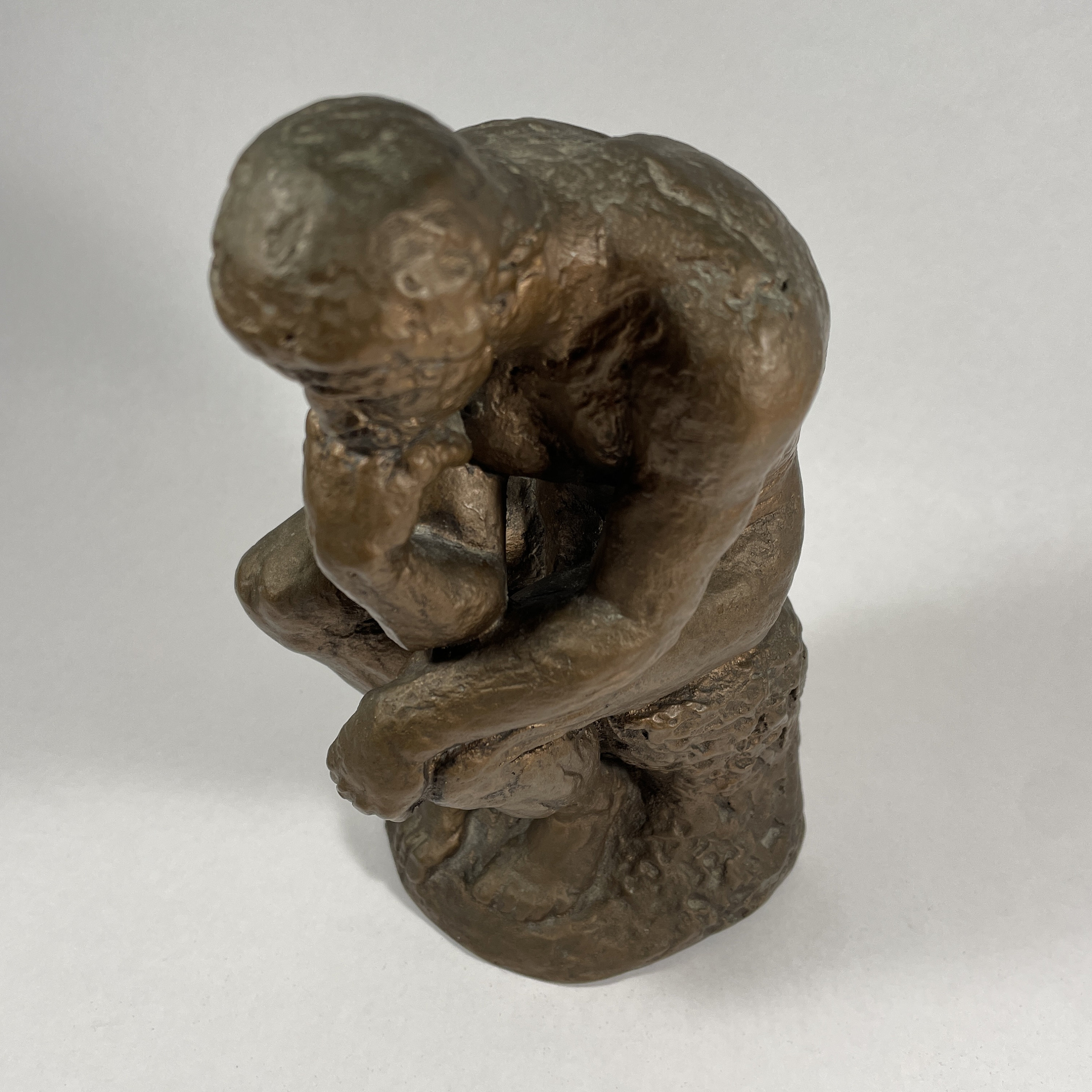 The Thinker the Thinker Sculpture Vintage Sculpture Male - Etsy