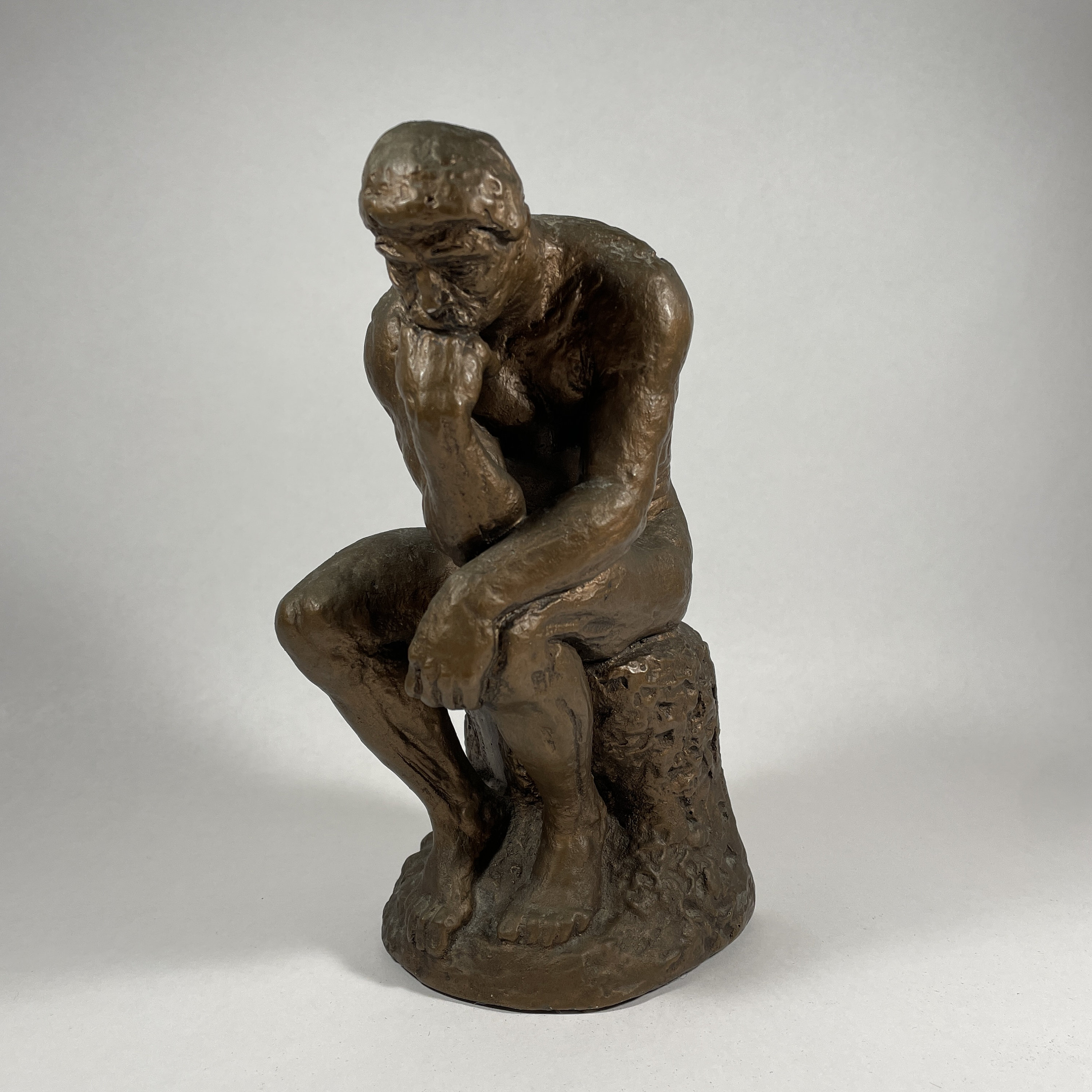 The Thinker the Thinker Sculpture Vintage Sculpture Male - Etsy