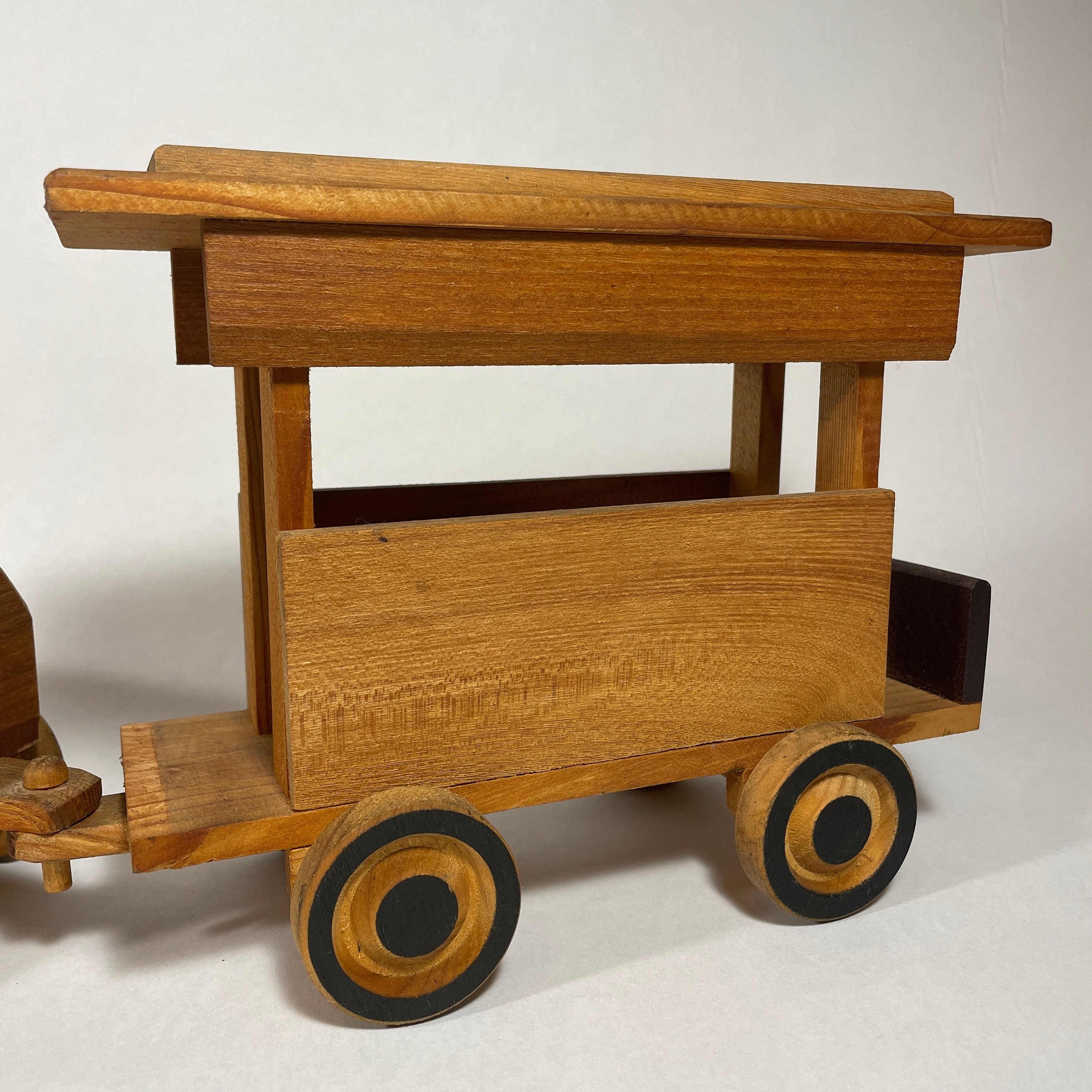 Train Train Set Wood Train Set Handmade Wood Trian Set - Etsy