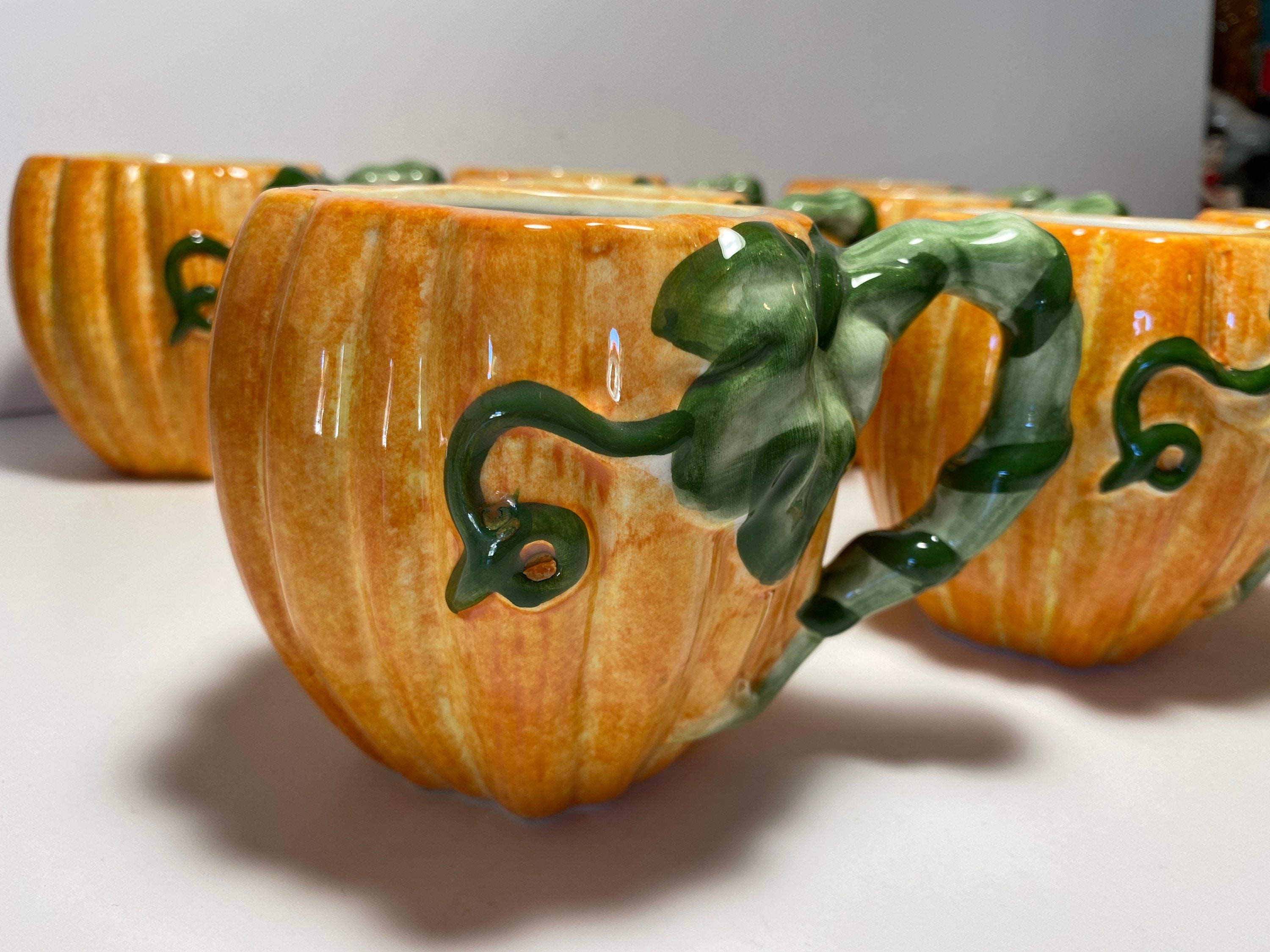 Pumpkin Coffee Mug Pumpkin Cup Pumpkin Coffee Cup Coffee - Etsy