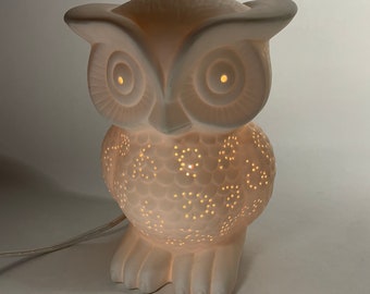 Owl Lamp - Etsy