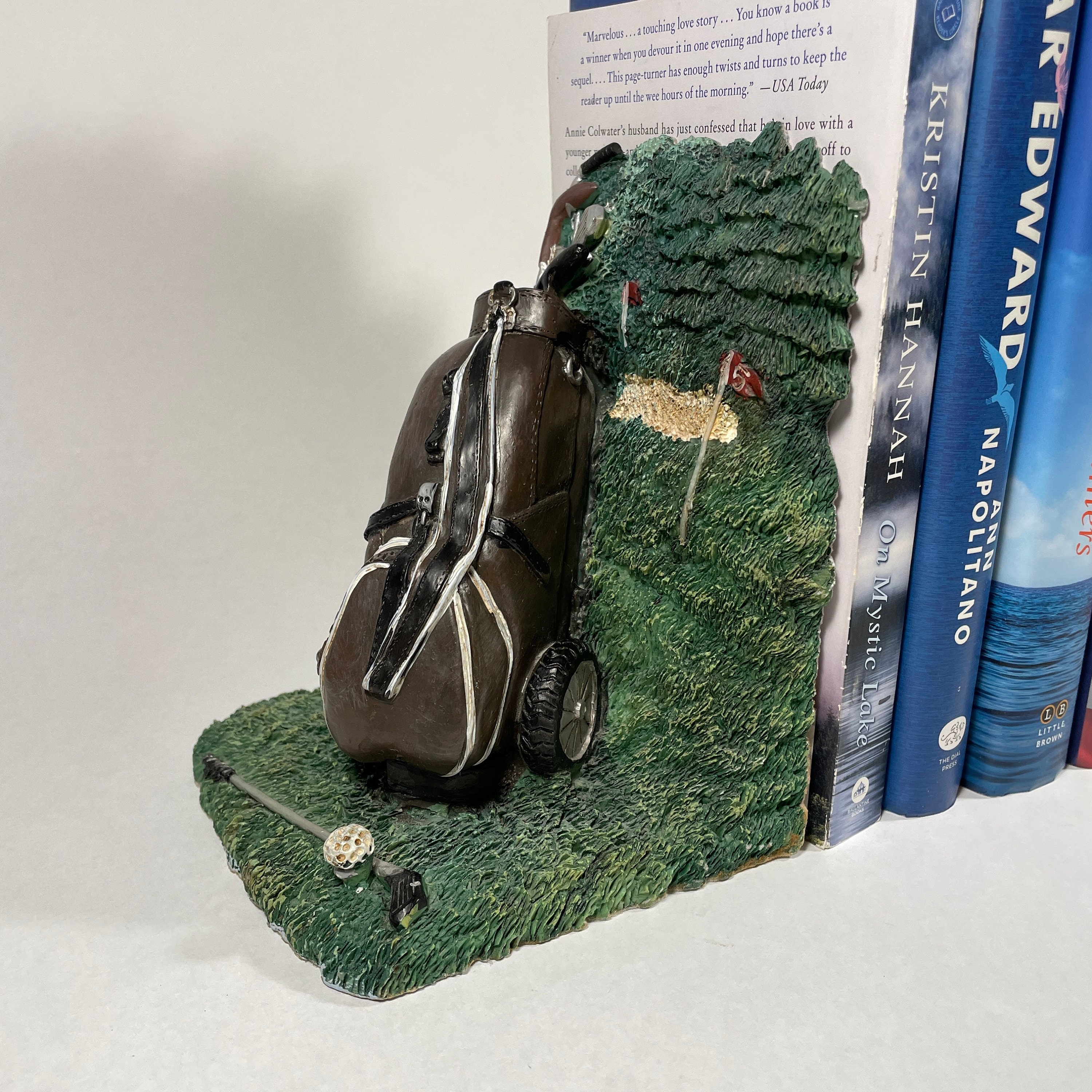 Bookends Golf Bookends Golf Bag Golf Bag Bookends Vintage - Etsy