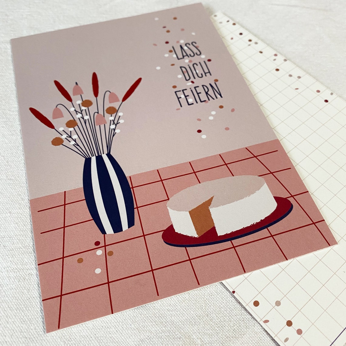 Postkarte Lass dich feiern A6 Konfetti | Etsy Postkarte Lass dich feiern A6 Konfetti | Etsy